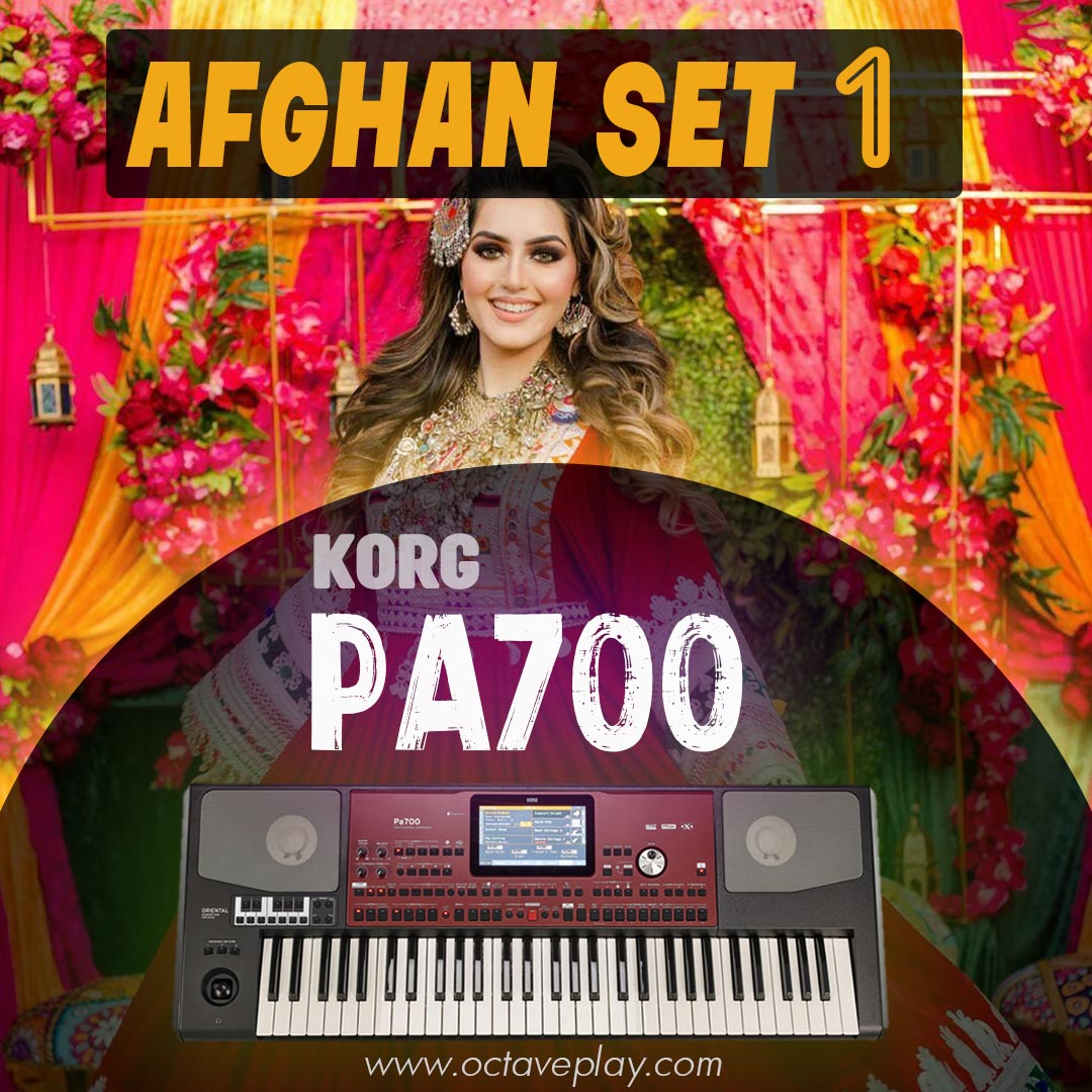 Afghan Korg Pa700 set,ست افغانی کرگ