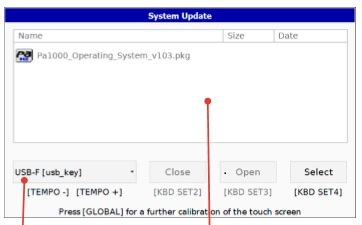 os korg pa1000 | operating system pa1000 | os 1.5.1 pa1000
